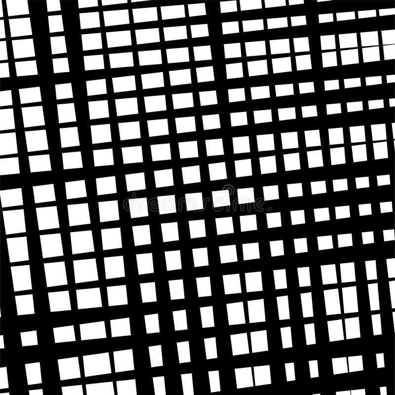 Random Tilt, Oblique Grid, Mesh Pattern. Dynamic Slanting Intersect ...
