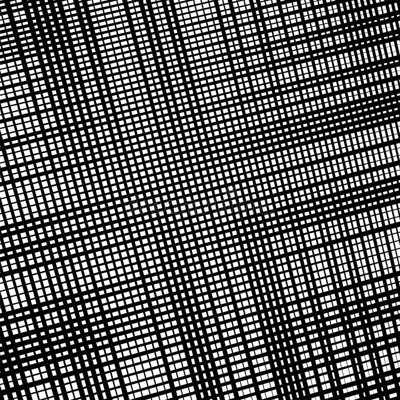 Random Tilt, Oblique Grid, Mesh Pattern. Dynamic Slanting Intersect ...