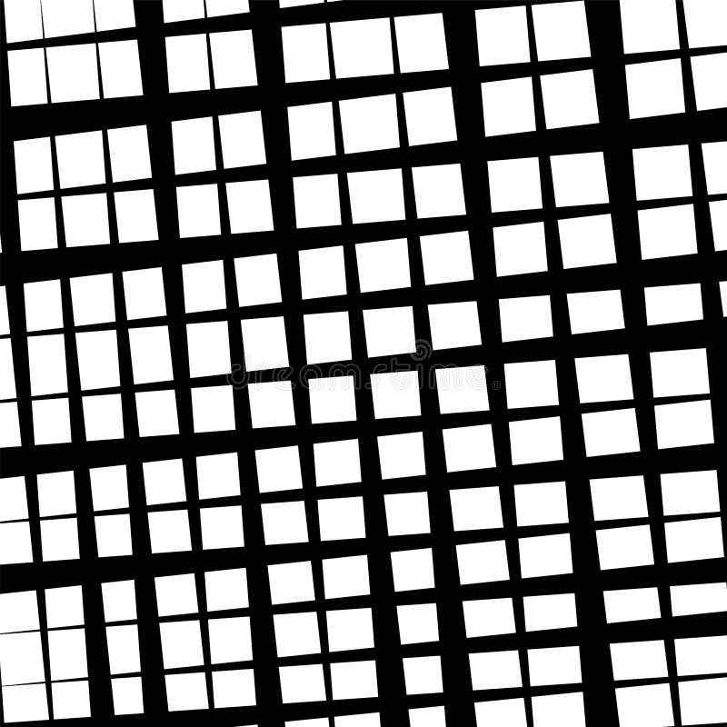 Random Tilt, Oblique Grid, Mesh Pattern. Dynamic Slanting Intersect ...