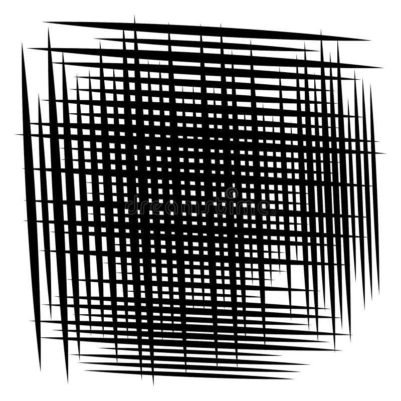 Random Tilt, Oblique Grid, Mesh Pattern. Dynamic Slanting Intersect ...