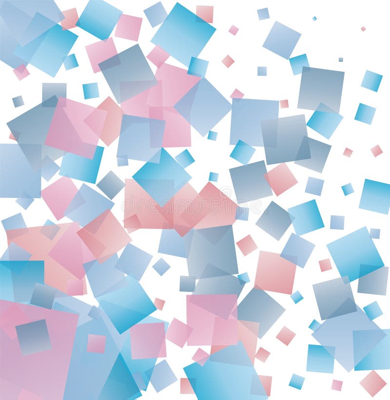 Random Vector Seamless Pattern in Squares Stock Illustration ...