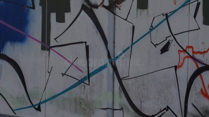 Random wall with graffiti stock photo. Image of texture - 38704548