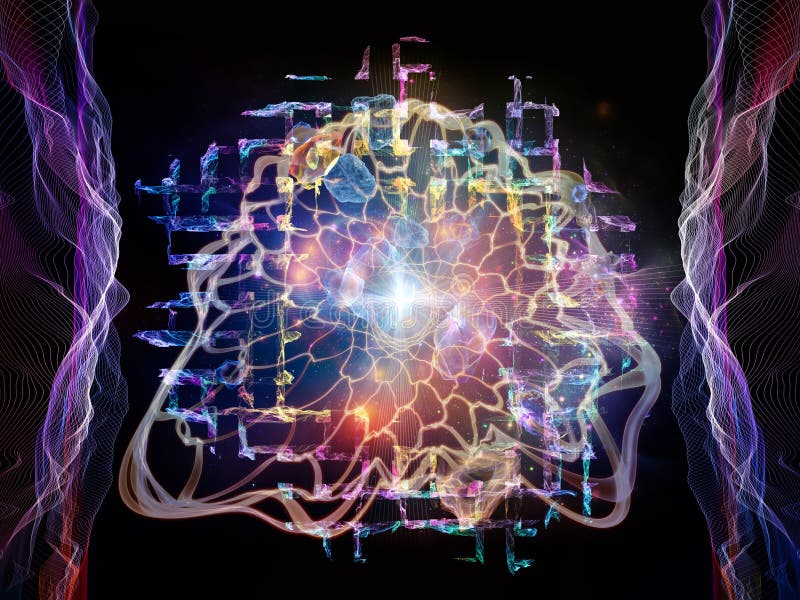 Waveform Arrangement stock illustration. Illustration of grid - 212526887