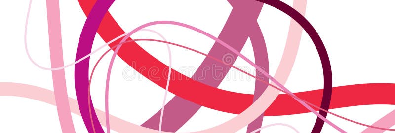 Random Wavy, Zig-zag Lines Abstract Art Texture, Background. Sinuous ...