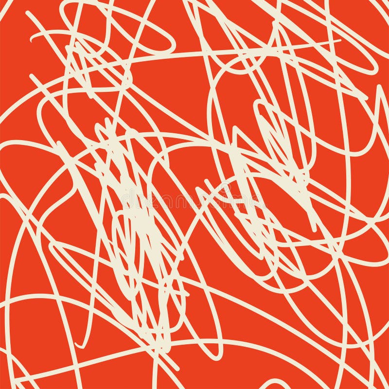 Random White Lines Creating an Abstract Background Stock Vector ...