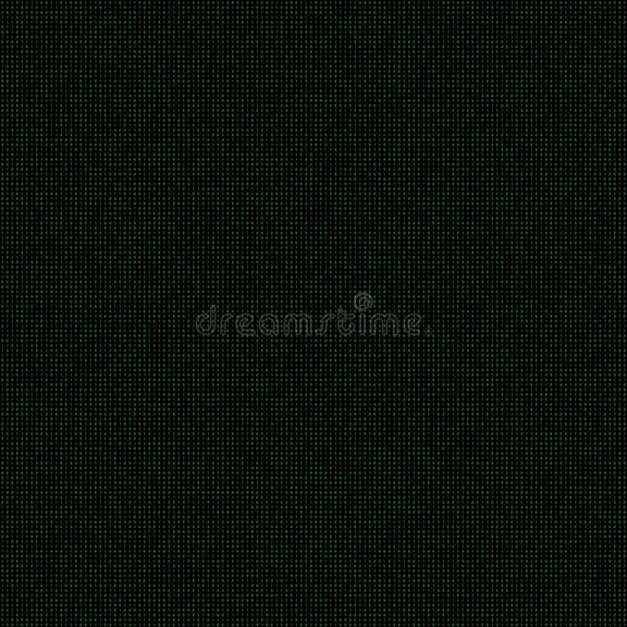 16384 Randomly Arranged Binary Numbers Zero and One on Black Stock ...