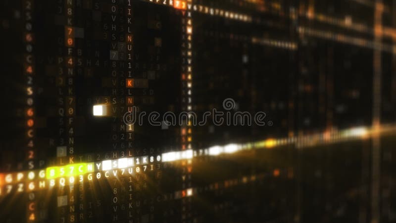 Randomly Generated Computer Hexadecimal Machine Code Abstract Technological Background of a ...