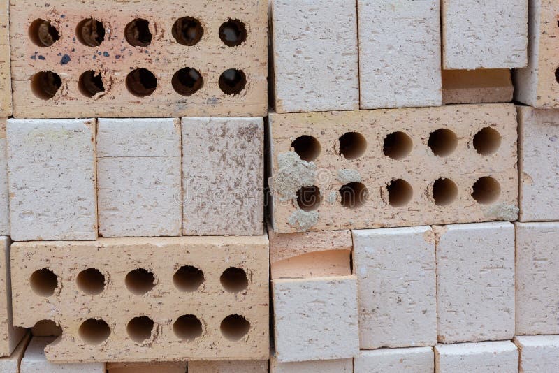 Cream bricks stock image. Image of aged, solid, brick - 12339377
