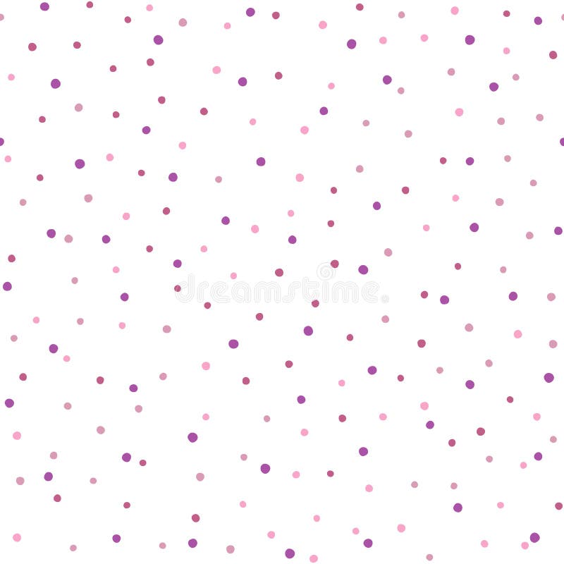 Seamless Geometric Dots Pattern Stock Vector - Illustration of dots ...