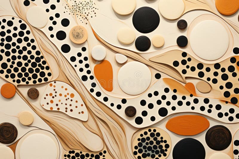 Randomly Spaced Tiny Spots Dots Pattern, Abstract Natural Background ...