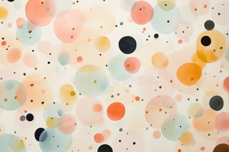 Randomly Spaced Tiny Spots Dots Pattern, Abstract Natural Background, Organic Shapes, Neutral ...