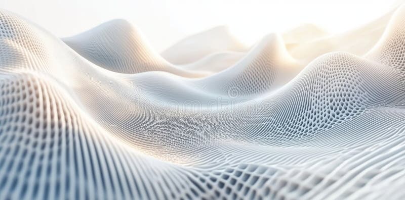 A Randomly Transformed Background Featuring White Triangle Pyramids and ...