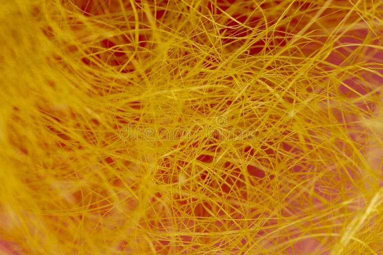 Randomly Wound Synthetic Threads for Handmade Products Stock Image ...