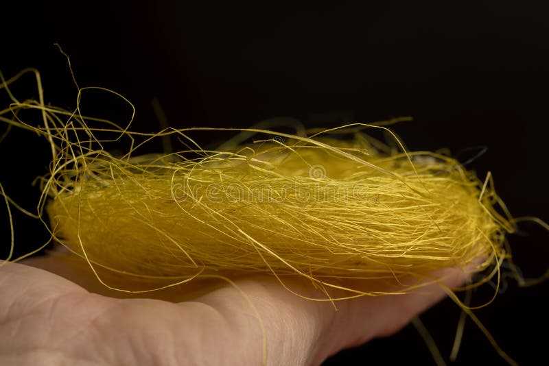 Randomly Wound Synthetic Threads for Handmade Products Stock Photo ...