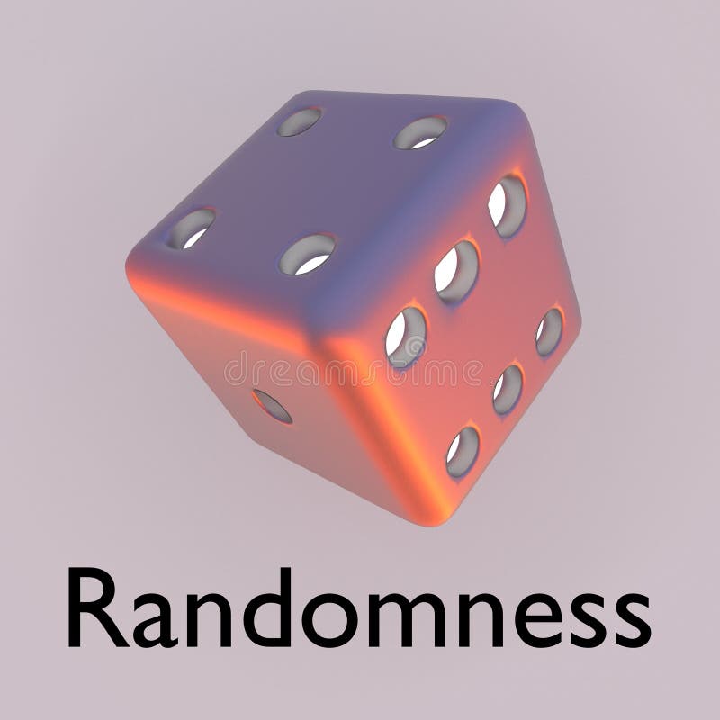 Randomness - Unpredictable Concept Stock Illustration - Illustration of ...