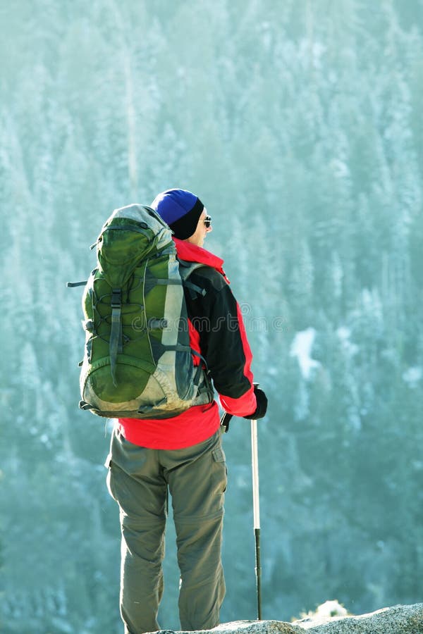 Randonneur image stock. Image du traînée, personne, gens - 10522407