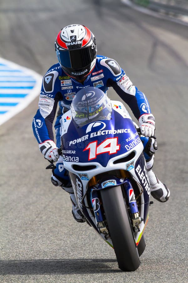 Randy De Puniet Pilot of MotoGP Editorial Stock Photo - Image of ...