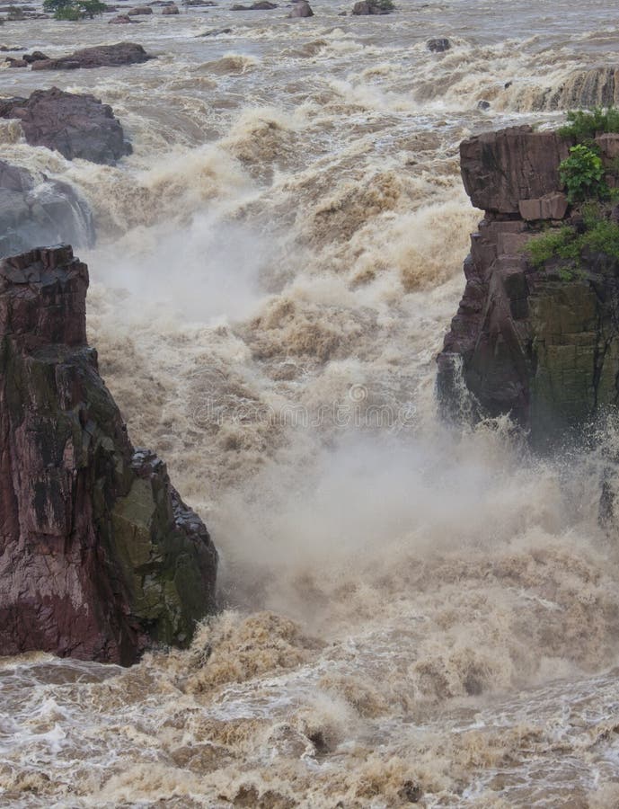 Raneh falls stock photo. Image of asia, river, dirty - 21750134