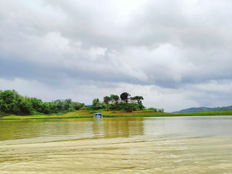 Rangamati Kaptai Lake Charming Beauty of Nature Stock Image - Image of ...