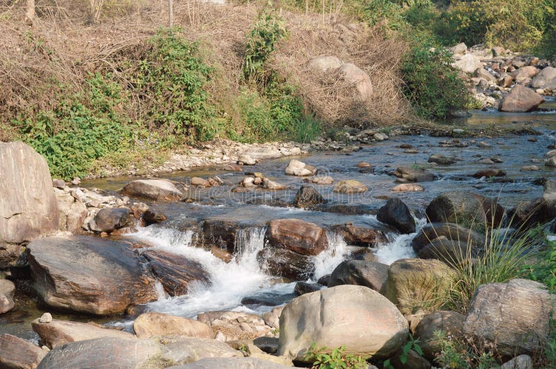 Rangbhang River Mountain Valley Landscape. Tabakoshi West Bengal India ...