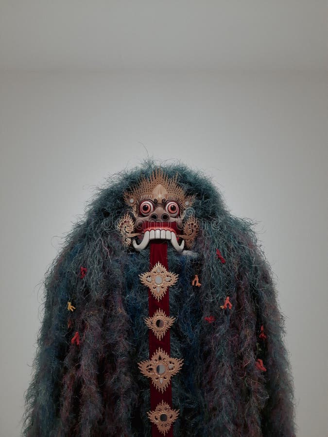 Rangda the devil stock image. Image of design, bali - 264182683