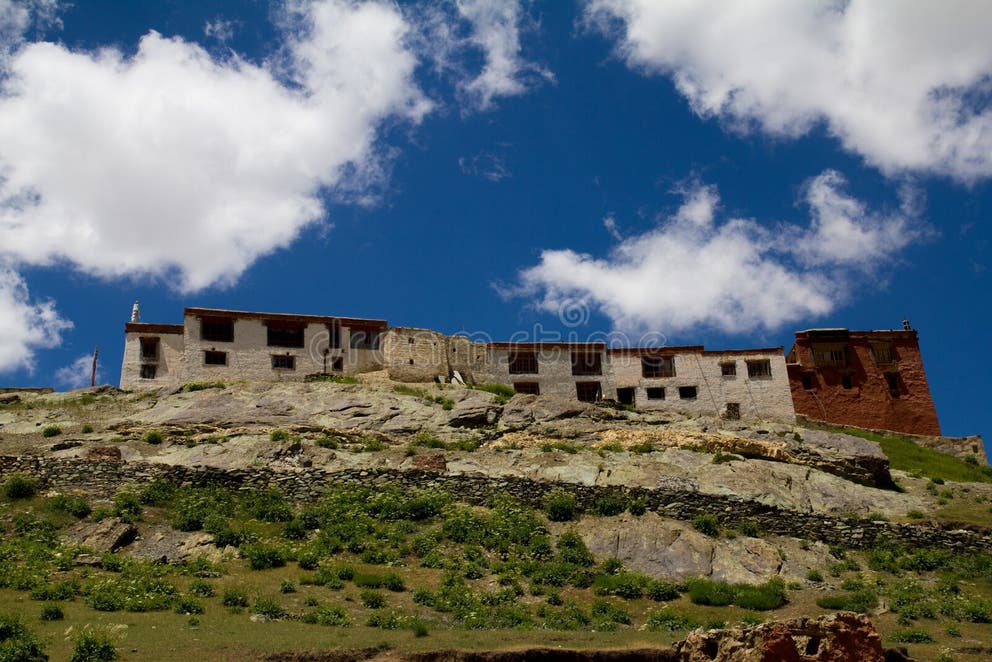 Rangdum Monastery stock image. Image of gompa, landscape - 32562493