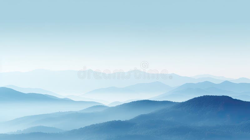Range blue gray gradient stock illustration. Illustration of misty ...