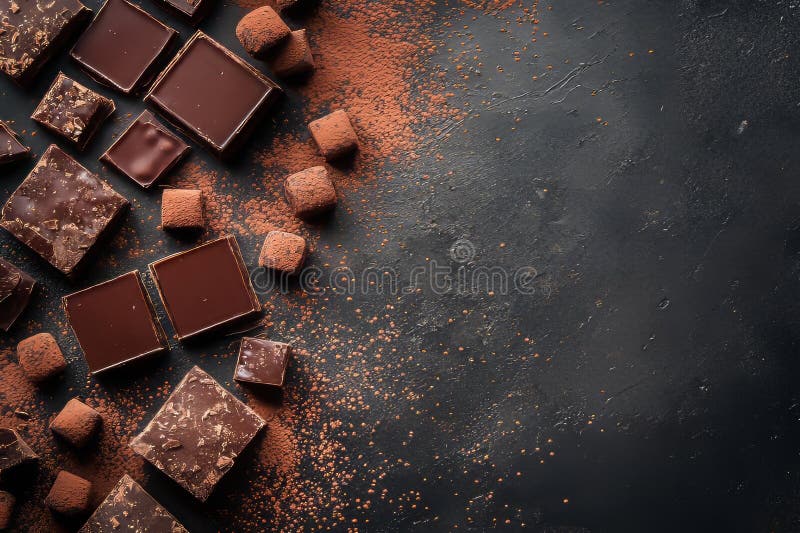 Range of Gourmet Chocolates, Encompassing White, Dark, and Milk ...