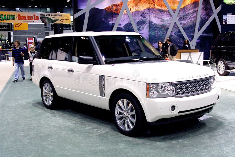 Range Rover Autobiography editorial image. Image of racing - 8355325