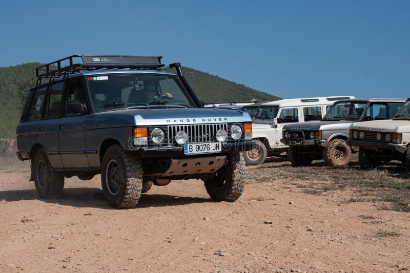 Range Rover Classic Modified for the Off-roader Editorial Stock Image ...