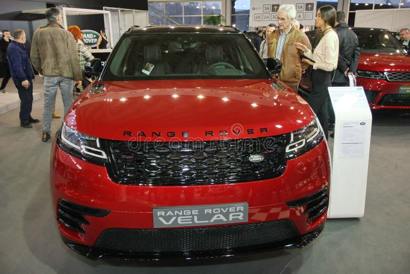 Range Rover En El Car Show De Belgrado Fotografía editorial - Imagen de ...