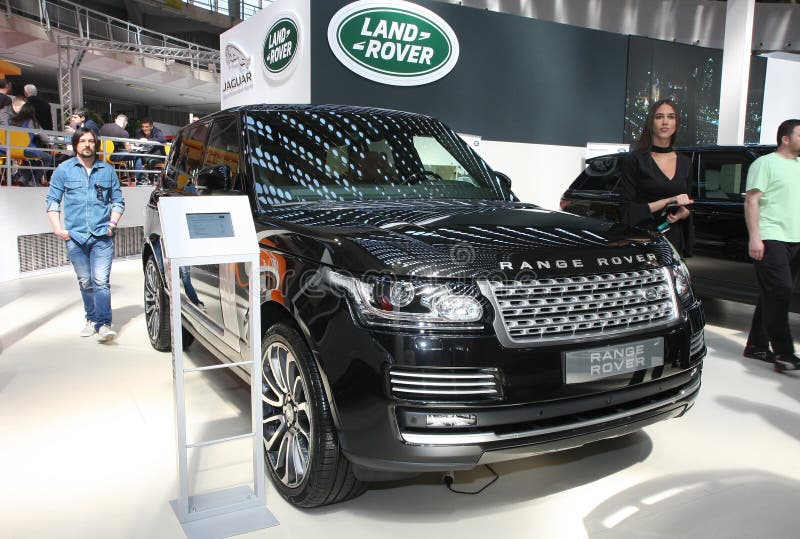 Range Rover En El Car Show De Belgrado Imagen editorial - Imagen de ...
