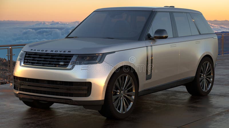 Range Rover . Luxury SUV with High Performance Editorial Stock Image ...