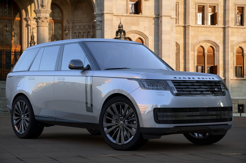 Range Rover . Luxury SUV with High Performance Editorial Stock Image ...