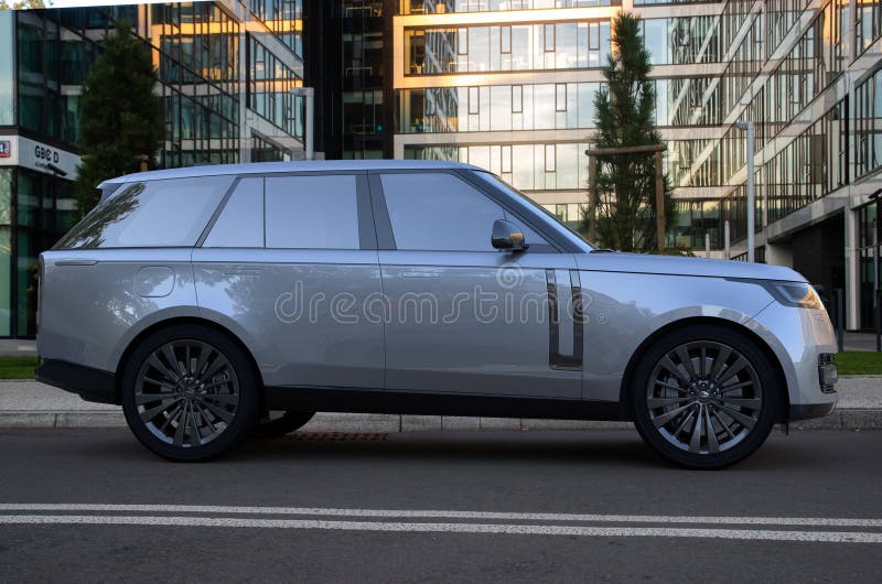 Range Rover . Luxury SUV with High Performance Editorial Photo - Image ...