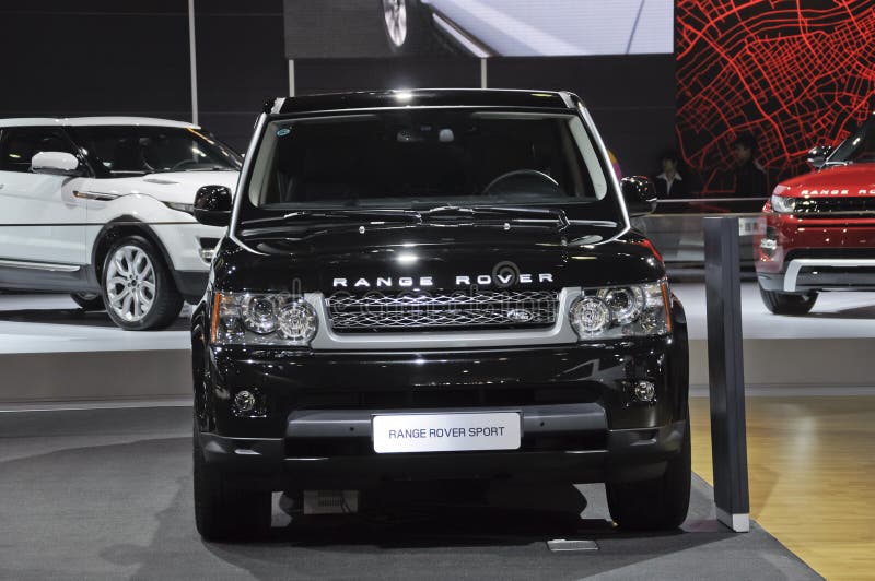 Range Rover Sport editorial image. Image of exhibition - 17742410