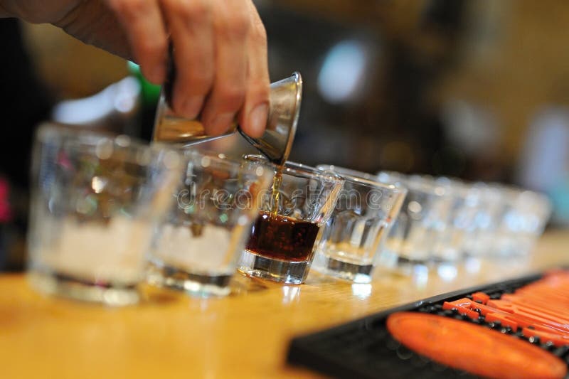 Range shots stock image. Image of glass, hand, spirit - 77381541