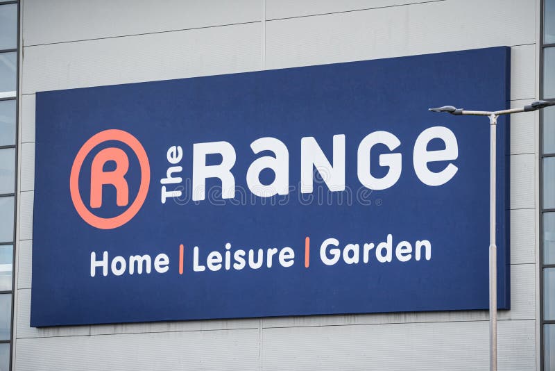The Range Sign editorial image. Image of editorial, outside - 201047505