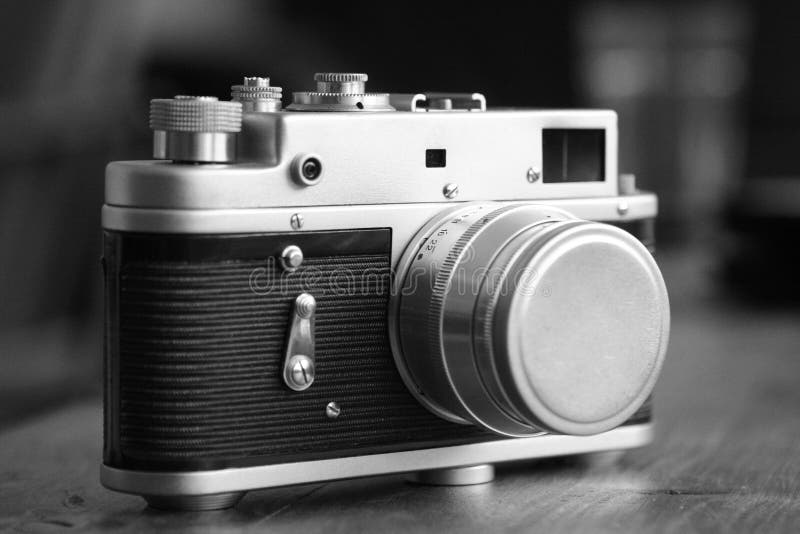 Rangefinder camera stock photo. Image of hard, silver - 13056542