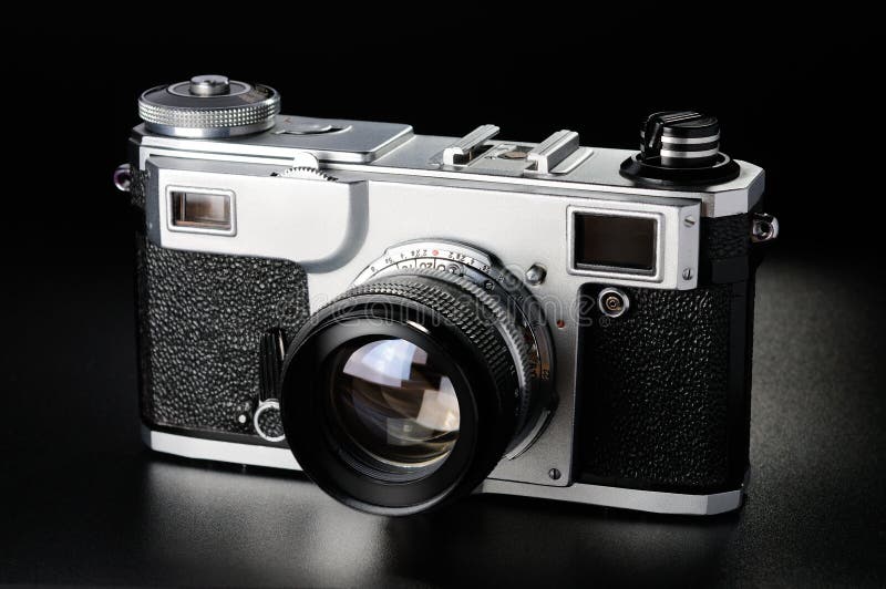 Rangefinder camera stock photo. Image of object, camera - 26302626