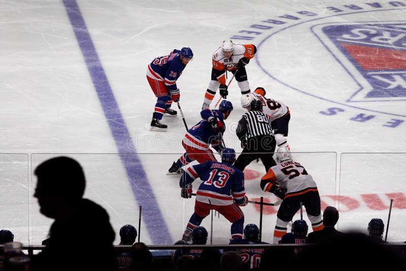 Rangers X Islanders Ice Hockey Game Editorial Image - Image of comeau ...