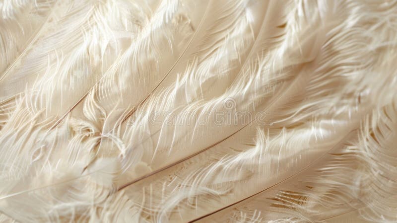 Ranging in Shades of Ivory Cream and Taupe Every Down Feather Has Its ...