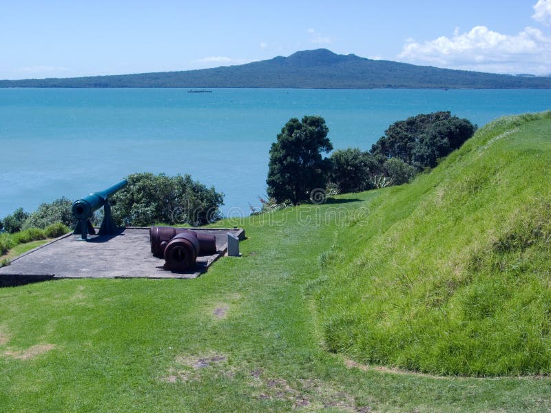 Rangitoto Island, Auckland, New Zealand Stock Photo - Image of gulf ...