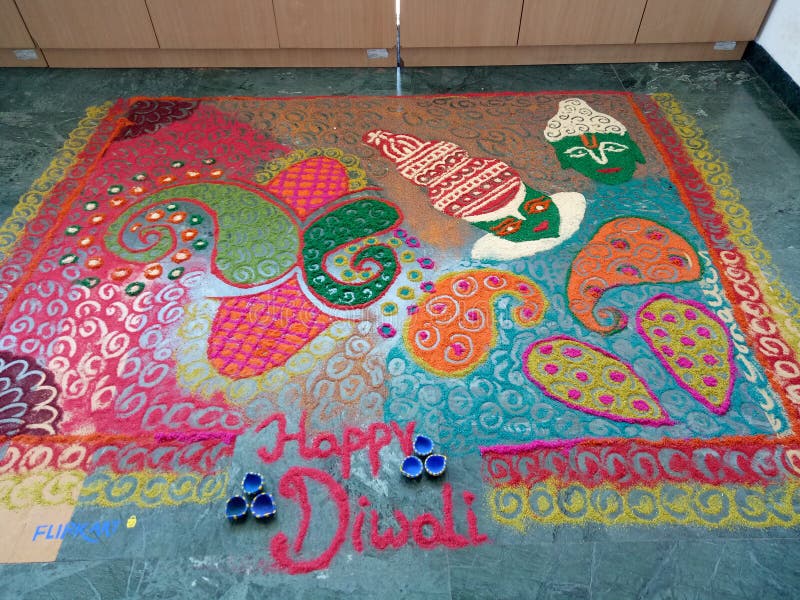 Rangoli editorial photo. Image of colouroflife, rangli - 122256411