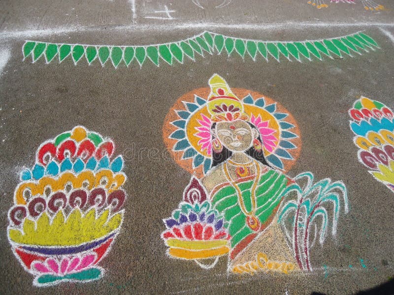 Rangoli stock photo. Image of competition, muthyala, fruits - 44062128