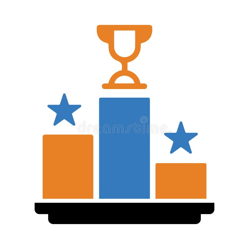 Rank, Reward, Competition, Ranking Award Icon Stock Vector ...