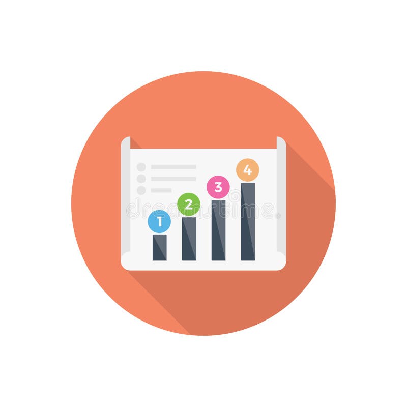 Rank Vector Flat Colour Icon Stock Vector - Illustration of shape ...