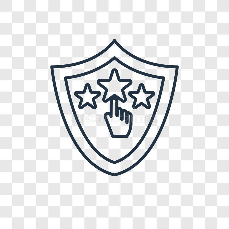 Ranking Concept Vector Linear Icon Isolated on Transparent Background ...