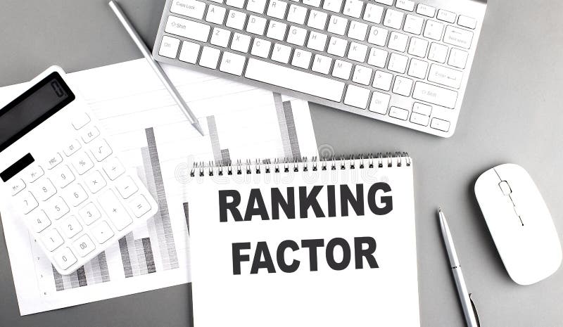 BUSINESS RANKING Text on Sticky on Chart, Business Stock Image - Image ...