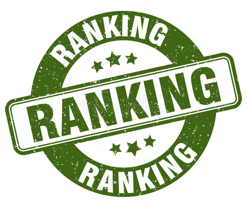 Ranking Stamp. Ranking Label. Round Grunge Sign Stock Vector ...
